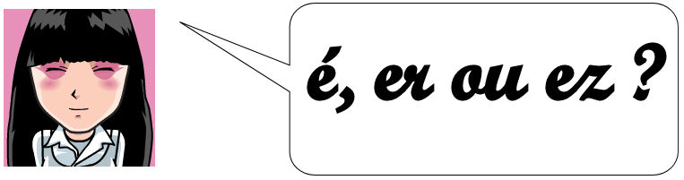 "er", "é(es)" ou "ez" - leçon grammaire vidéo - astuces et exercices